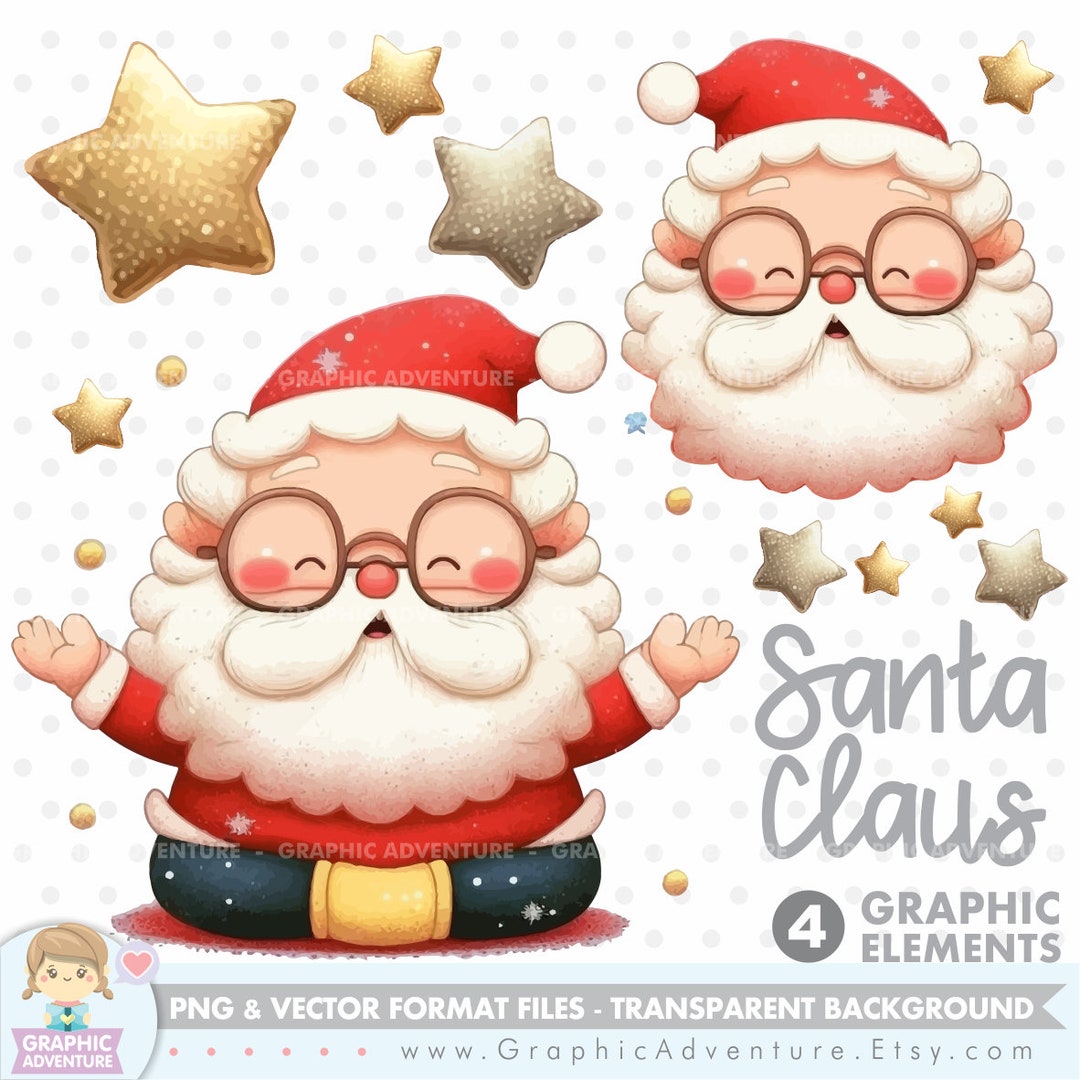 Santa Claus, Clipart, Christmas Clipart, Christmas Graphics, Santa ...