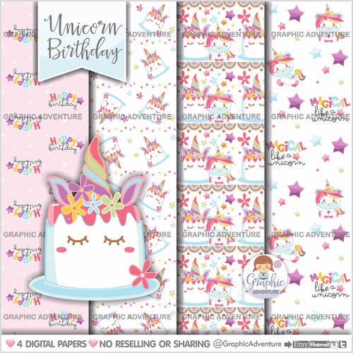 Cupcake Digital Paper COMMERCIAL USE Cupcake Pattern - Etsy