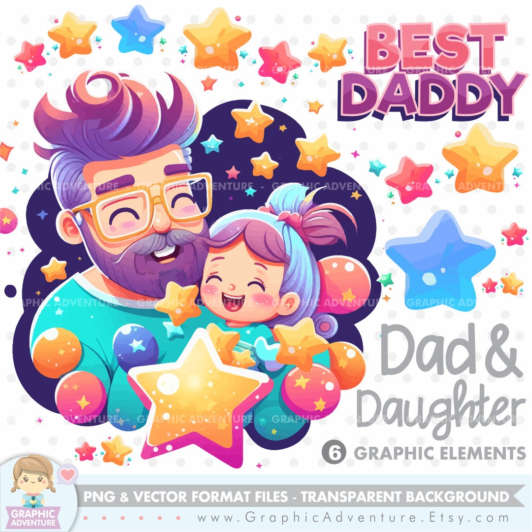 Father Clipart, Dad Clipart, Daddy Clipart, Father's Day Clipart ...