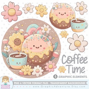 Coffee Time Clipart, Coffee Clipart, Cup of Coffee Clipart, Coffee ...