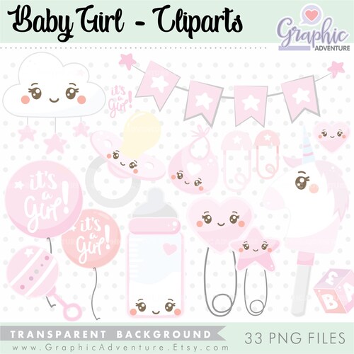 Baby Clipart Baby Graphics New Born Clipart COMMERCIAL USE - Etsy