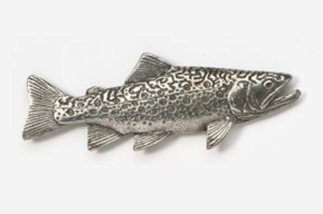 Pewter Freshwater Trout Pins 1 ( AKA Fly Fishing Pins ) - Etsy