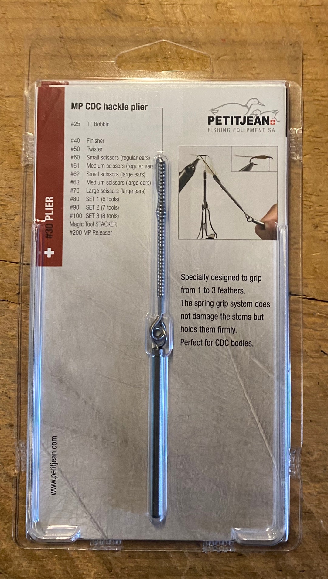 Marc Petitjean CDC Hackle Pliers, Loop Tool , Thread Splitter - Etsy