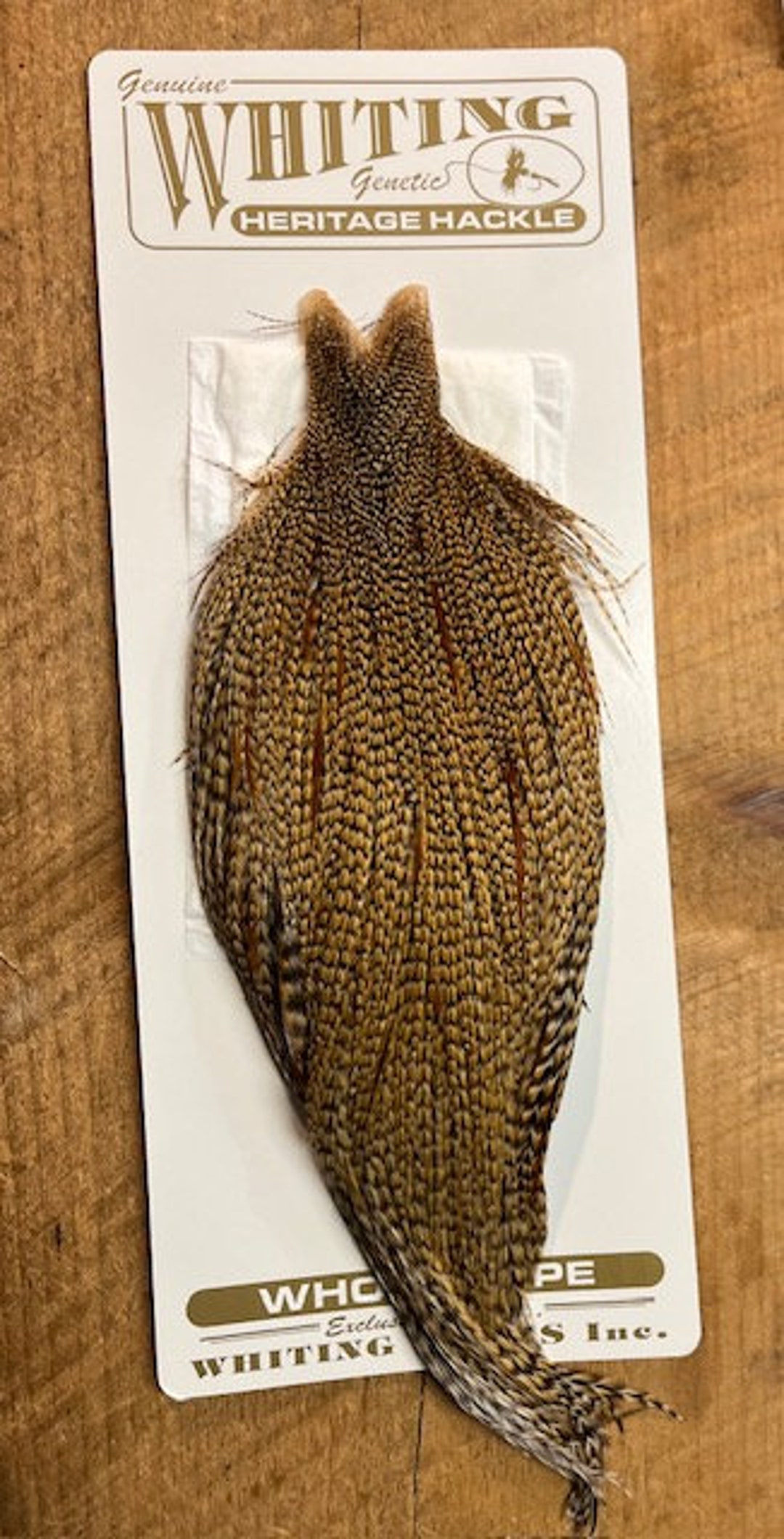 Whiting Farms Heritage Hackle Cree Cape - Etsy