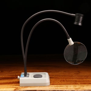 Alert Mfg LED Pro Fly Tying Light: ( Dual Light or Light-magnifier ...