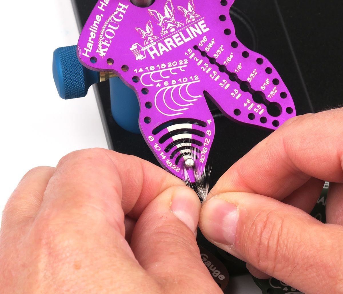 Hareline Hook Hackle and Bead Gauge - Etsy