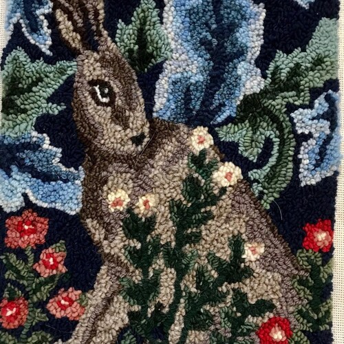 Rug Hooking Pattern William Morris Raven: PAPER PATTERN | Etsy