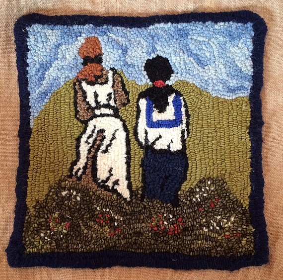 Rug Hooking Pattern Kindred Spirits Anne of Green Gables | Etsy