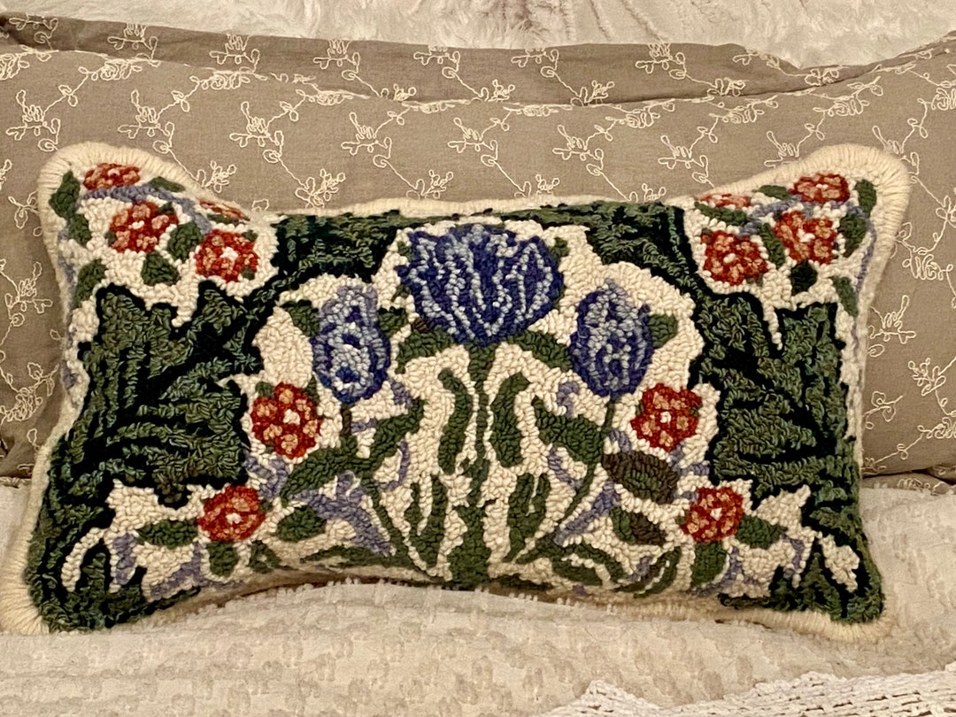 Rug Hooking Pattern, Rug Hooking, 'floral Study', William Morris ...