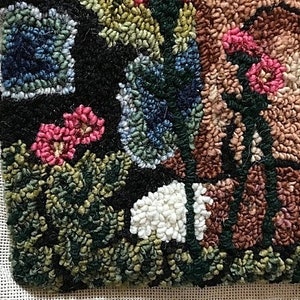 Rug Hooking Pattern, ‘william Morris Fox’ PAPER PATTERN, Gridded ...