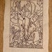 Rug Hooking Pattern, William Morris 'the Hare': PAPER PATTERN, Gridded ...