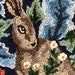 Rug Hooking Pattern, William Morris 'the Hare': PAPER PATTERN, Gridded ...