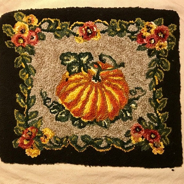 Pumpkin Rug Hooking Patterns - Etsy