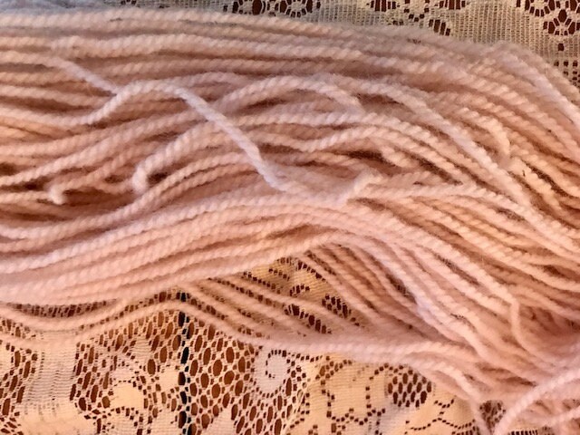 Light Skin Tone: Hand Dyed 2 Ply Wool Yarn. Great for Rug - Etsy