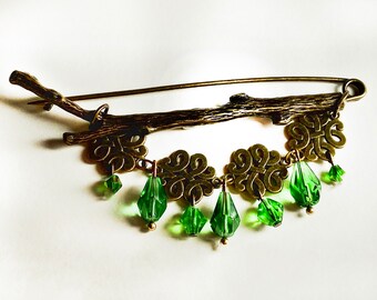 Celtic Scarf Pin - Etsy