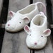 Rat Wool Felted Slippers, Mice, Custom Mouse, Warm Clogs, Natural Wool ...