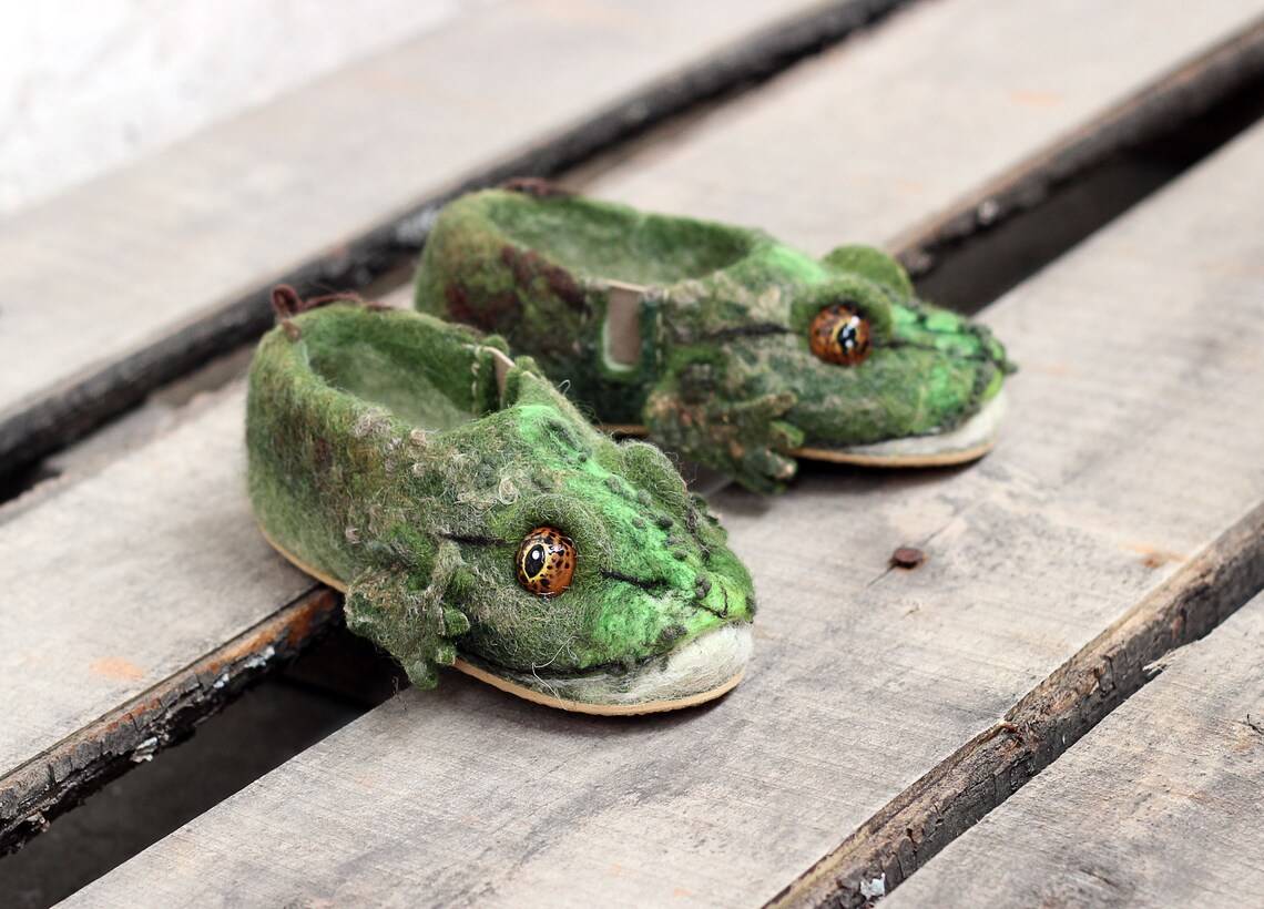 Frog unisex custom slippers personalized toad shoes all | Etsy