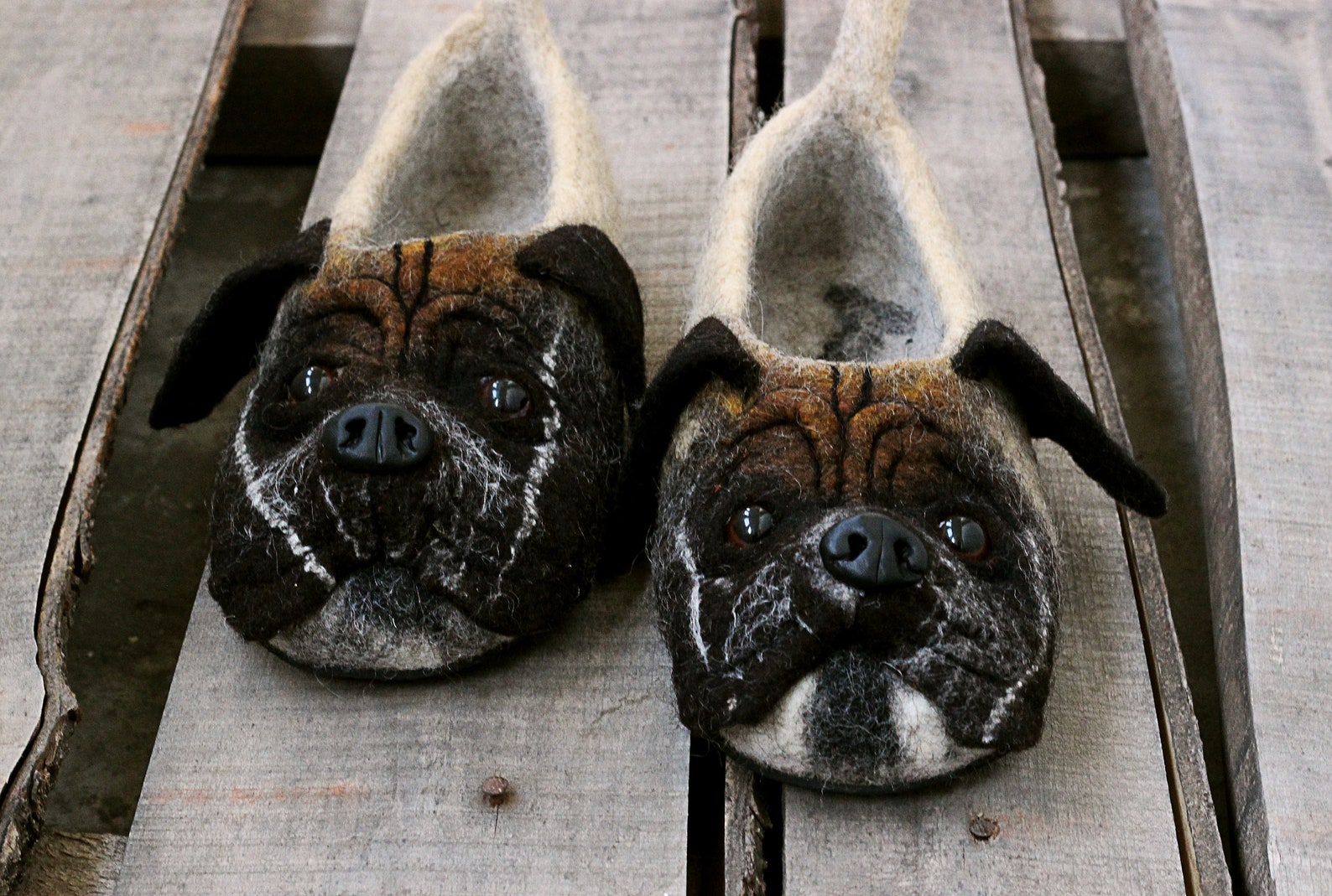 Premium Mastiff Custom Dog Slippers English Bulldog - Etsy