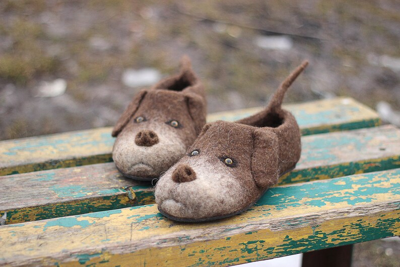 Chocolate Labrador Retriever Dogs Slippers Any Breed Custom - Etsy
