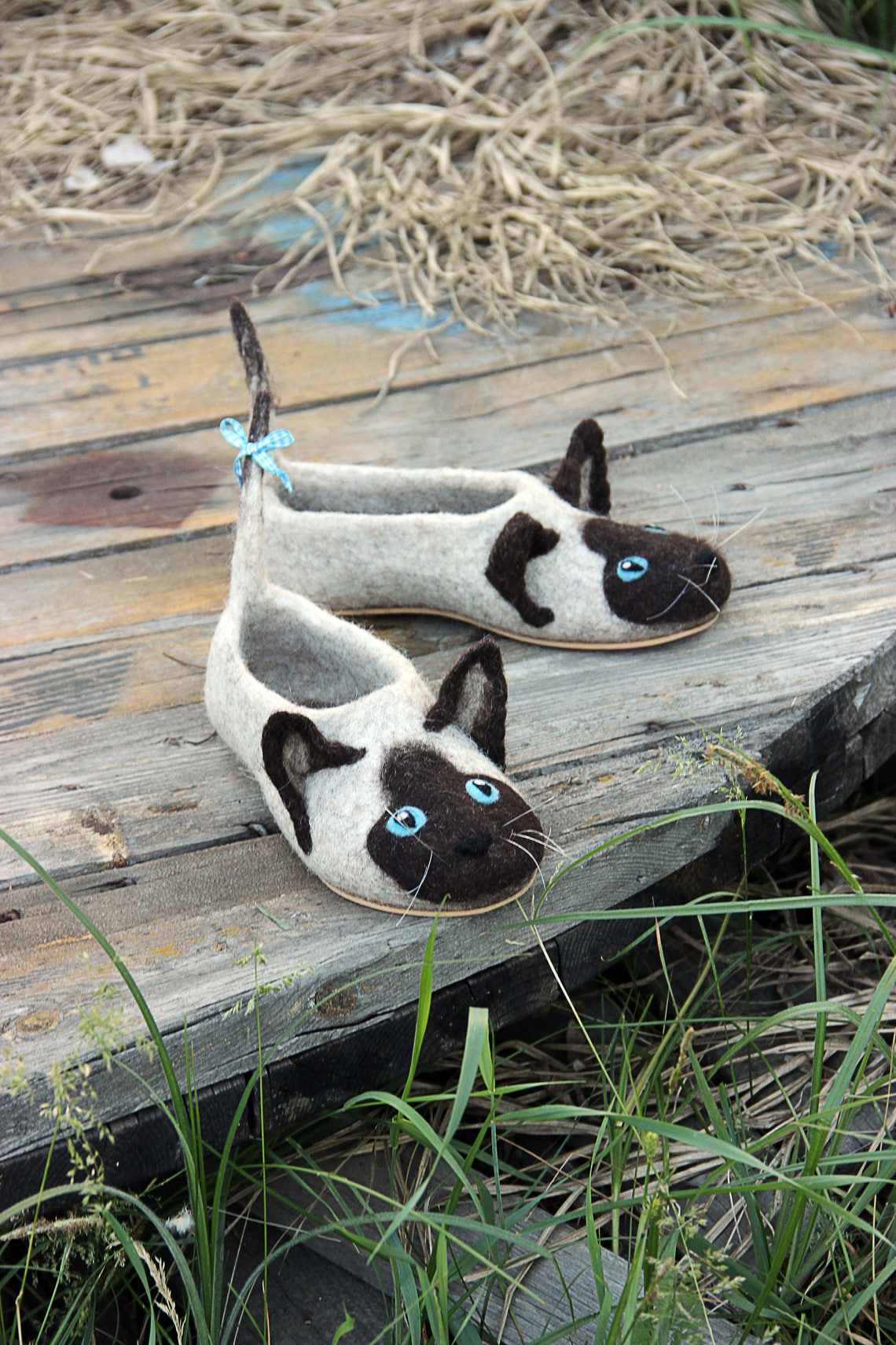 Siamese Cats Slippers Himalayan Cats Mink Tonkinese - Etsy
