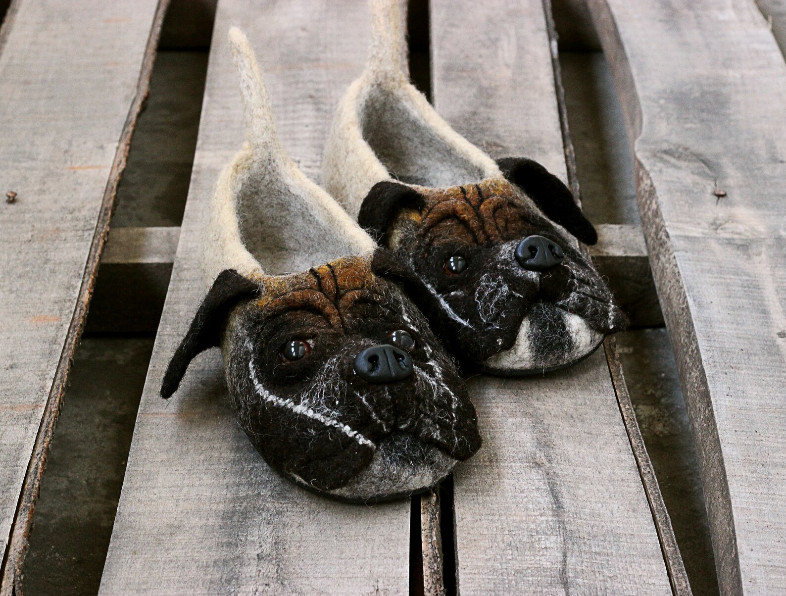 Premium Mastiff Custom Dog Slippers English Bulldog - Etsy