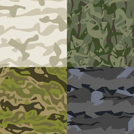 Vector Camo Pattern