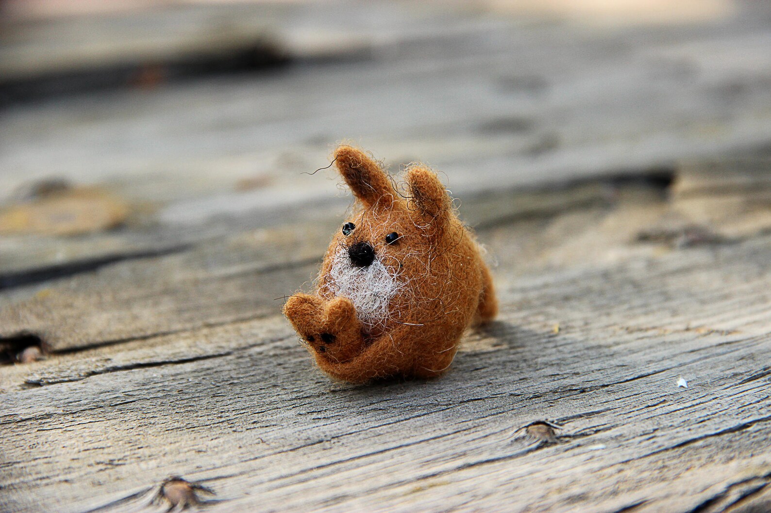 Miniature Kangaroo With Baby in He Pouch Wool Felted - Etsy