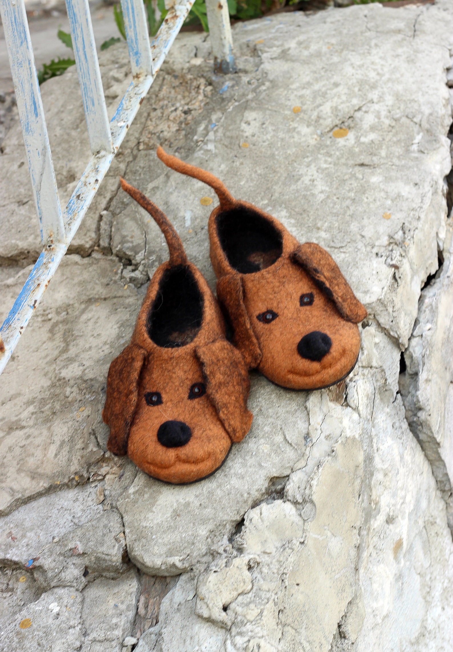 Dachshund Dogs Slippers Any Breed Custom Personalized Wool - Etsy