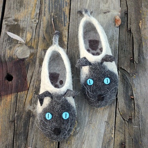 Siamese Cats Slippers Buttons Eyes, Himalayan Cats, Burmese Cat Toy ...