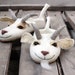 Goat Exclusive Slippers Farm Animals Custom Handmade Felt - Etsy