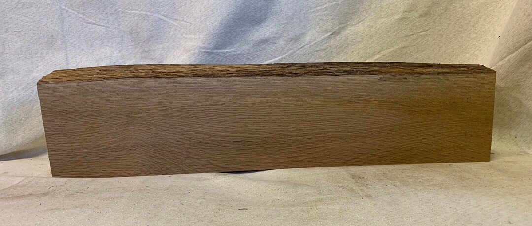 Small White Oak Slab 1 7/8 Thick by 4 3/4 to 5 5/8 Width and 23 Length ...