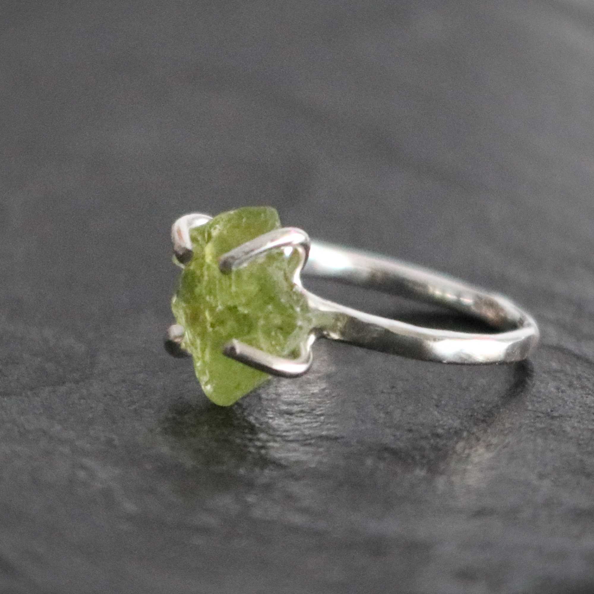 Ring for Rough and Silver 925 Ring Rough Stone Ring Ring Craft - Etsy