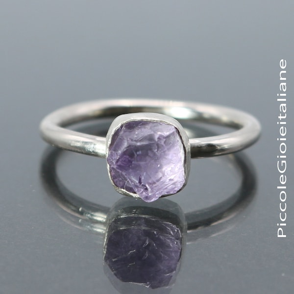 Rough Stone Ring - Etsy