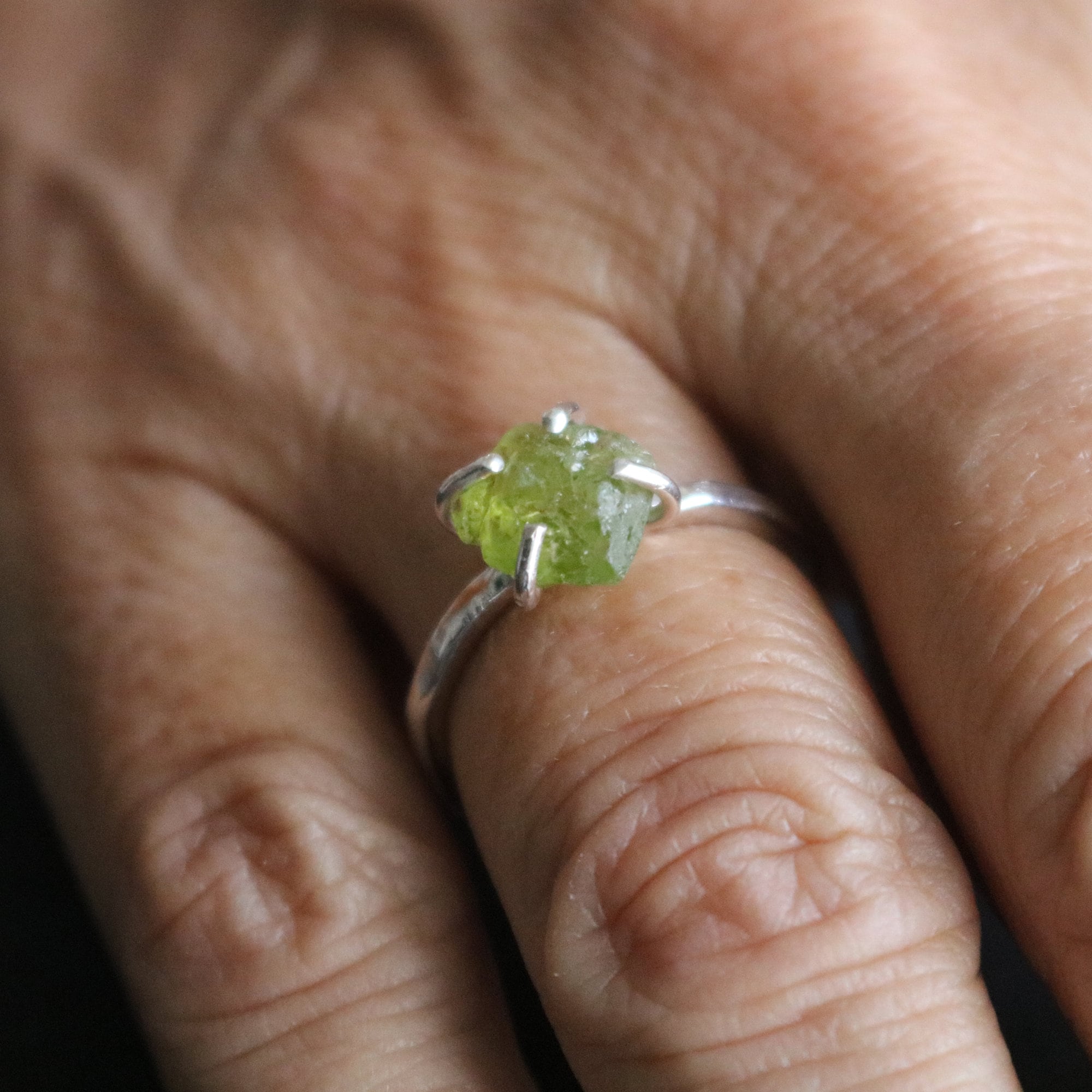 Ring for Rough and Silver 925 Ring Rough Stone Ring Ring Craft - Etsy