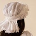 Victorian Night Cap, Cottagecore Hat, Vintage Night Hat, Ruffled Mob ...
