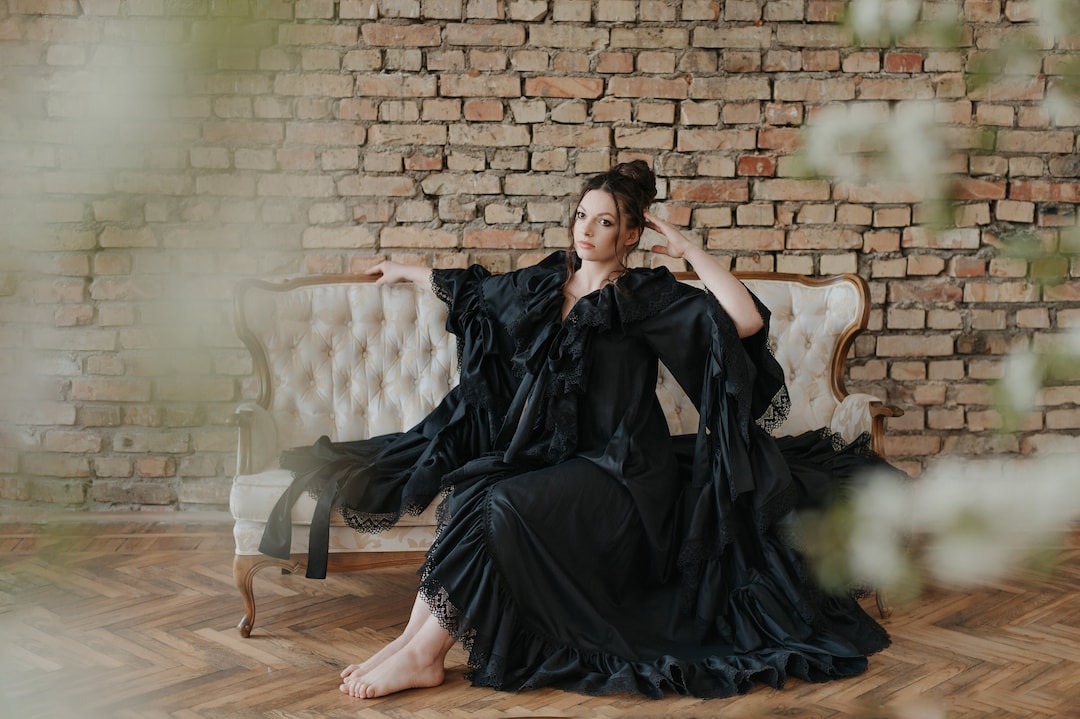 Victorian Peignoir, Vintage Negligee, Victorian Robe, Edwardian ...