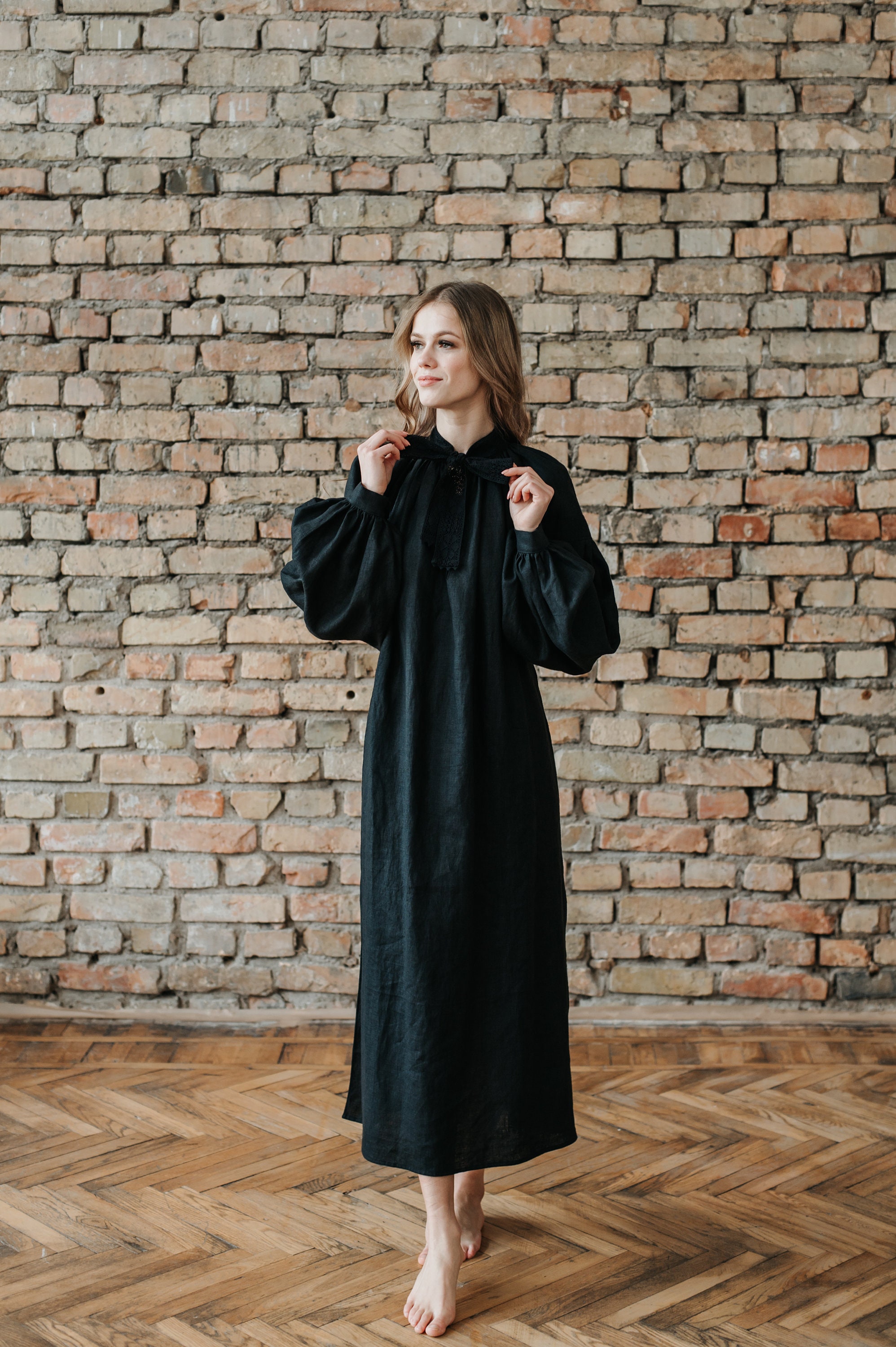 Victorian Nightgown, Vintage Night Gown, 1900s Sleepdress, Old Fashion ...