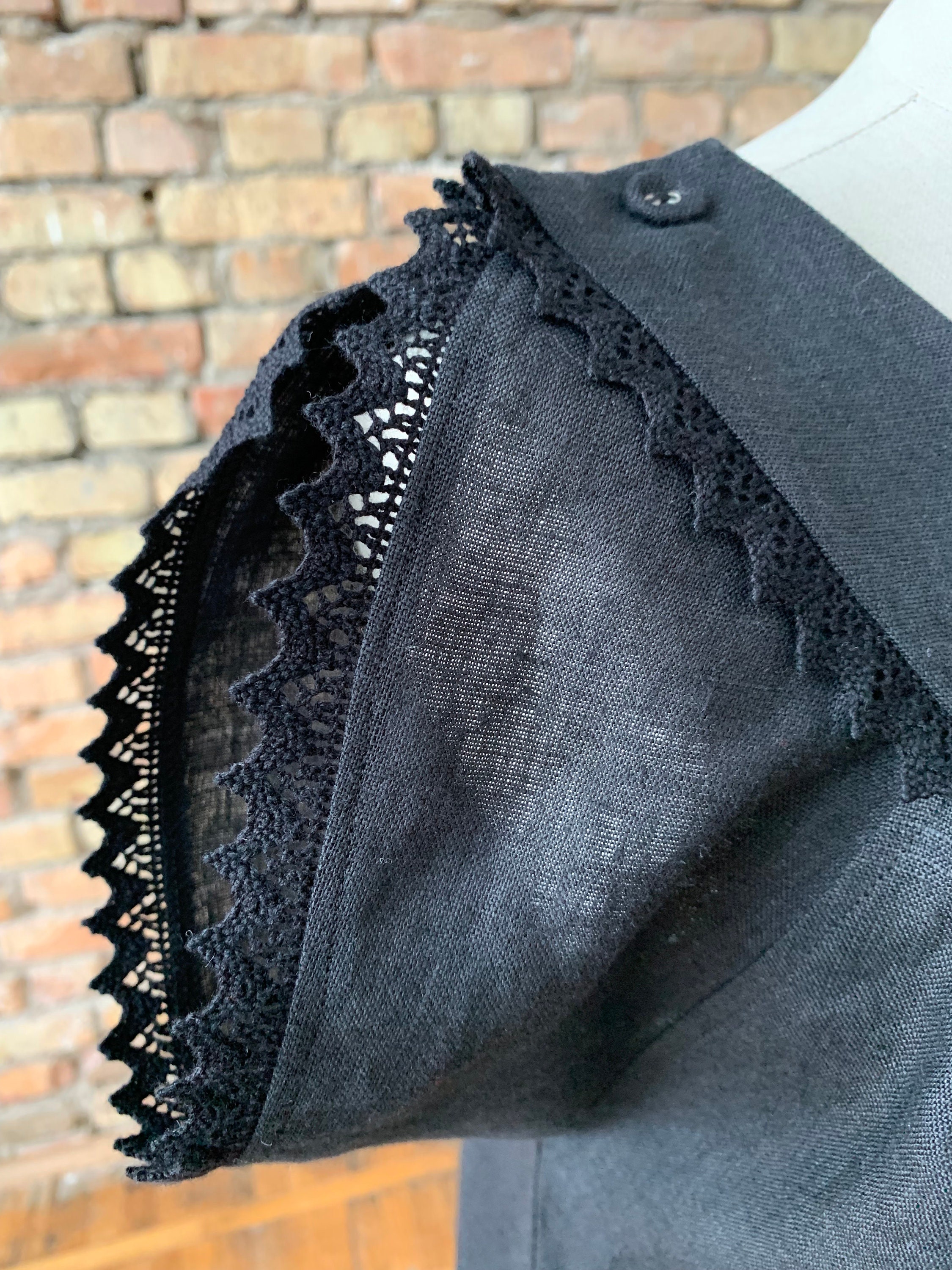 Victorian Nightgown, Vintage Sleepwear, 1800s Sleepdress, Old Fashioned ...