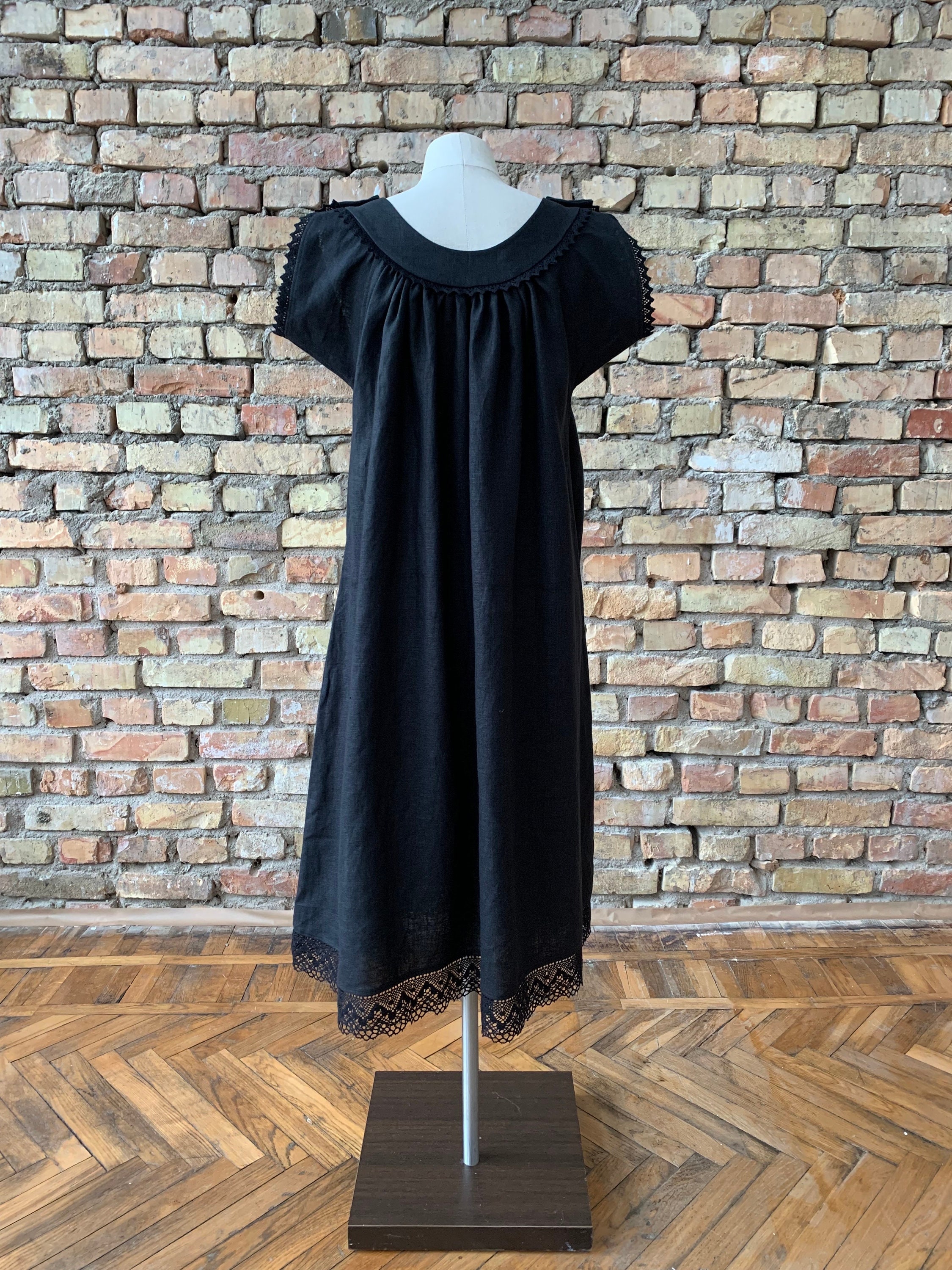 Victorian Nightgown, Vintage Sleepwear, 1800s Sleepdress, Old Fashioned ...