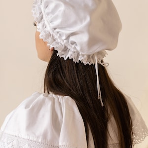 Vintage Nightcap, Victorian Mob Cap, Maids Hat, 1800s Night Cap ...