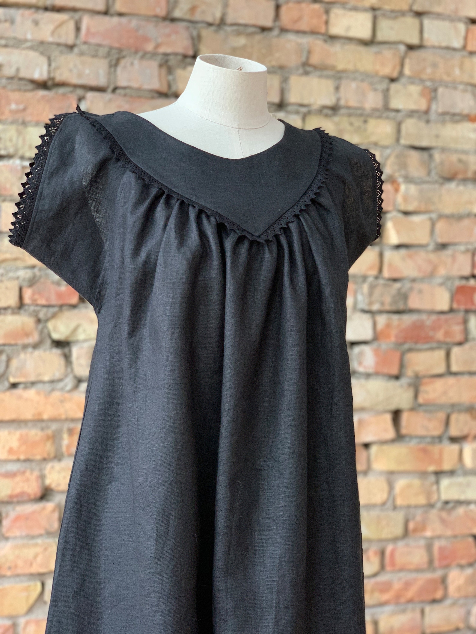 Victorian Nightgown, Vintage Sleepwear, 1800s Sleepdress, Old Fashioned ...