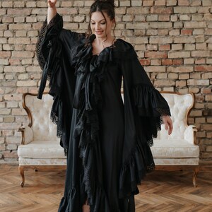 Victorian Peignoir, Vintage Negligee, Victorian Robe, Edwardian ...