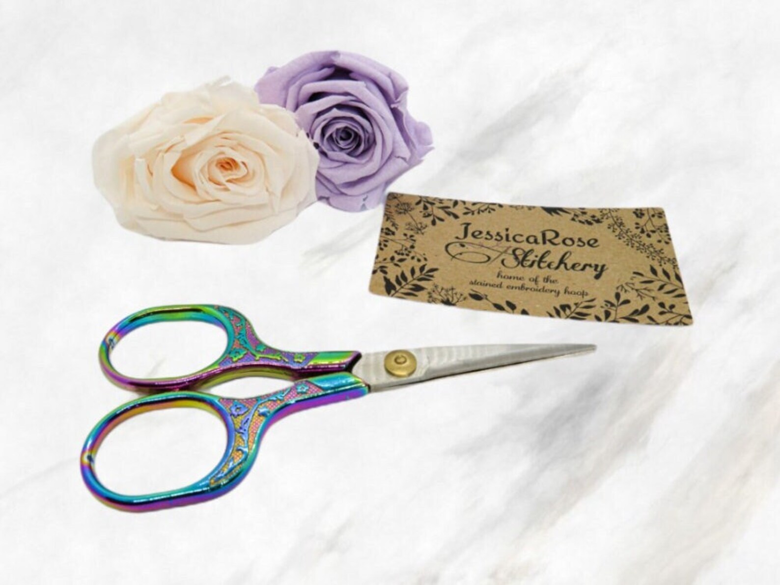 Rainbow Handle Vintage Embroidery Scissors Sewing Trimming | Etsy
