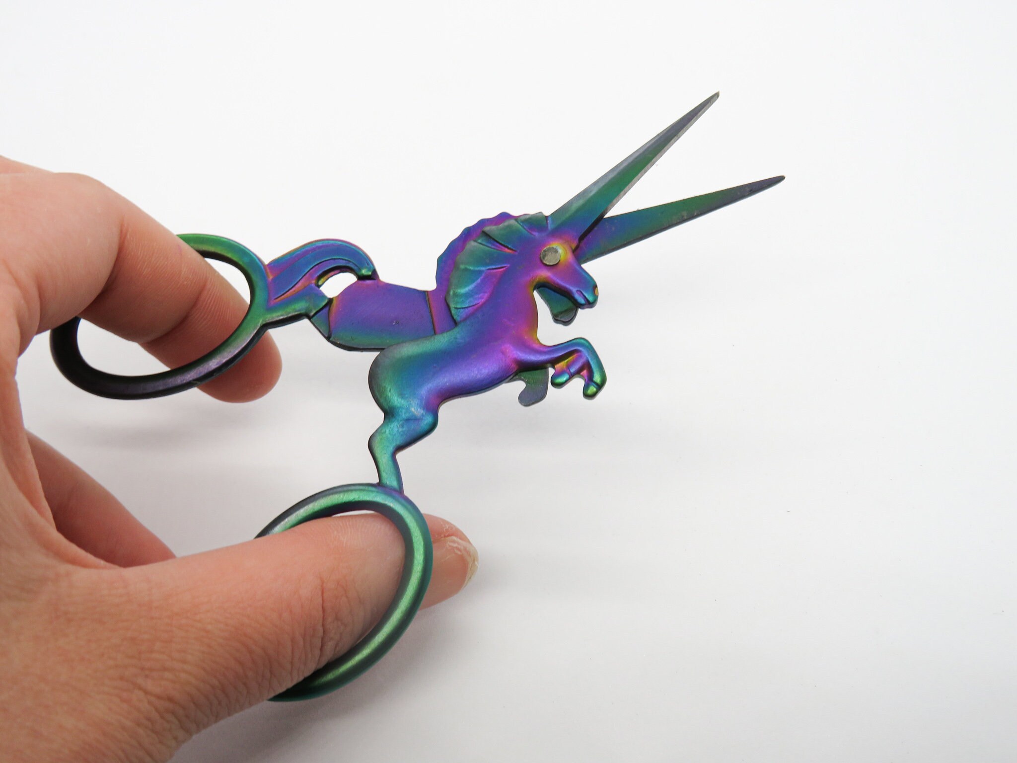 Rainbow Unicorn Matte Embroidery Scissors Sewing Trimming | Etsy