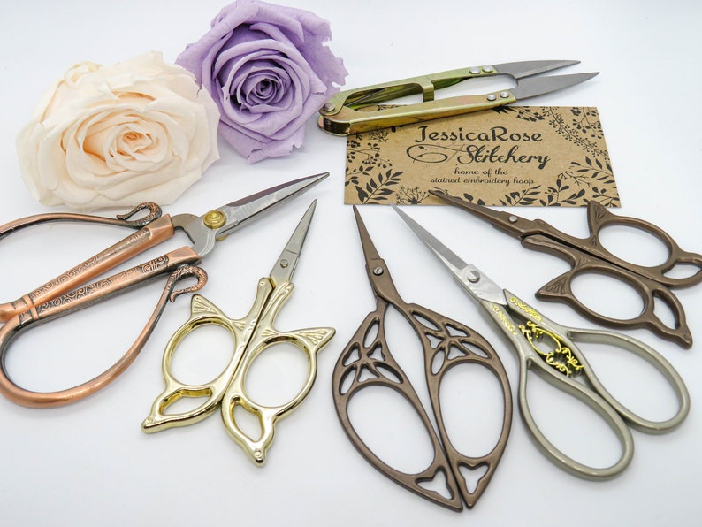Gold Snips Embroidery Scissors Thrum Cutter Sewing | Etsy