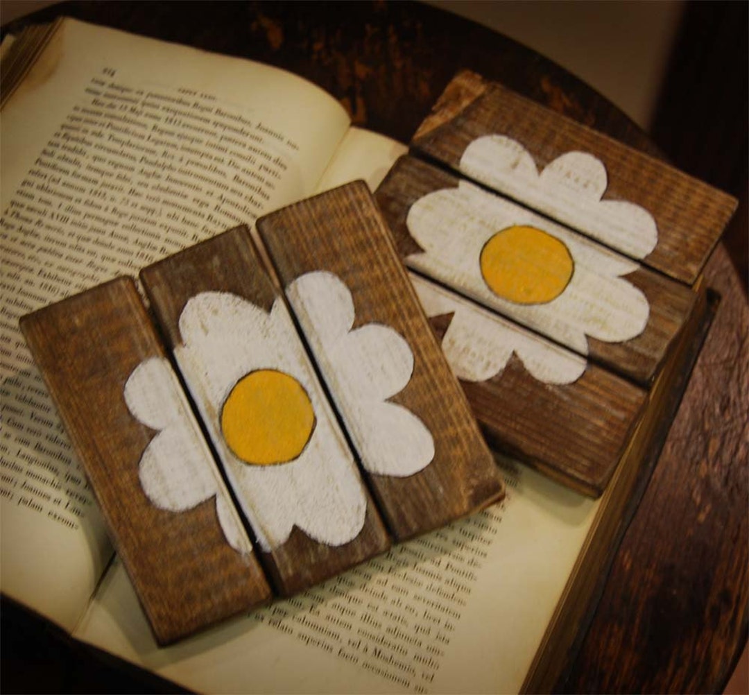 Flor de Madera - Etsy España