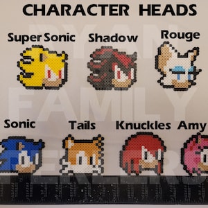 Sonic the Hedgehog Perlers - FREE US SHIPPING - Etsy