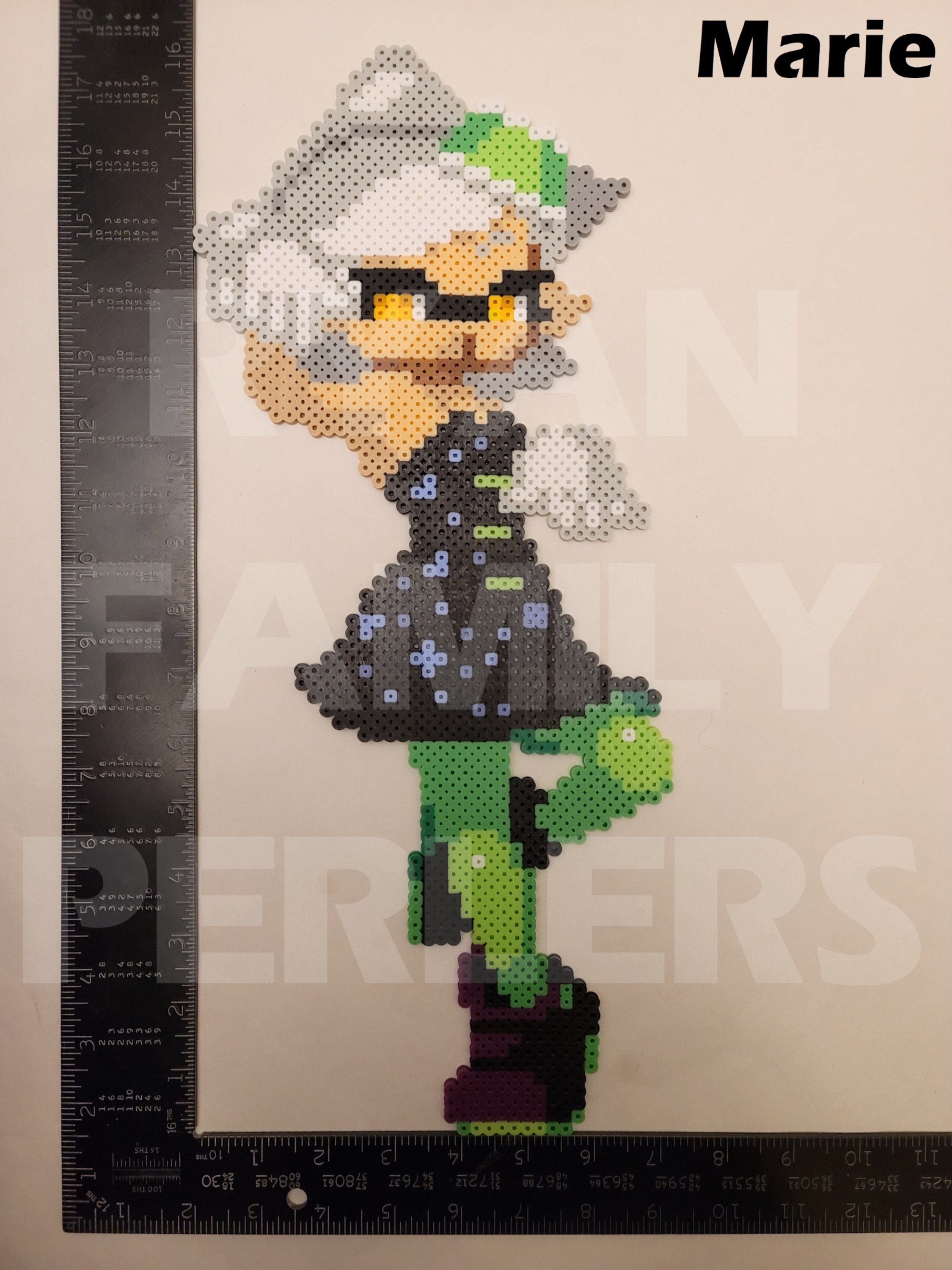Splatoon Large Character Perlers FREE U.S. SHIPPING - Etsy