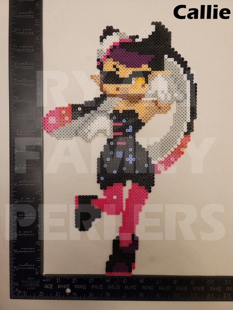Splatoon Large Character Perlers FREE U.S. SHIPPING - Etsy