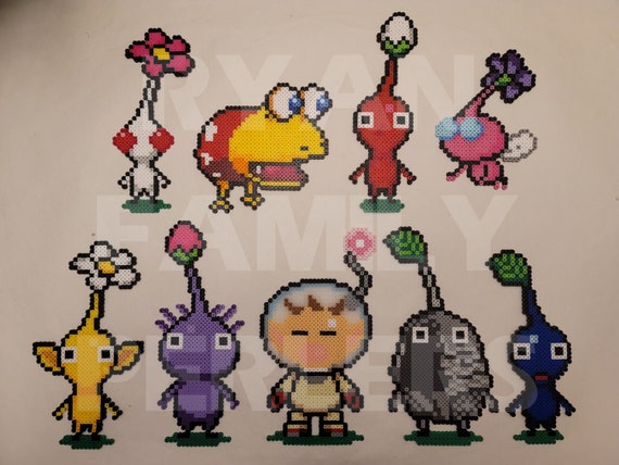 Pikmin Perlers FREE US SHIPPING - Etsy